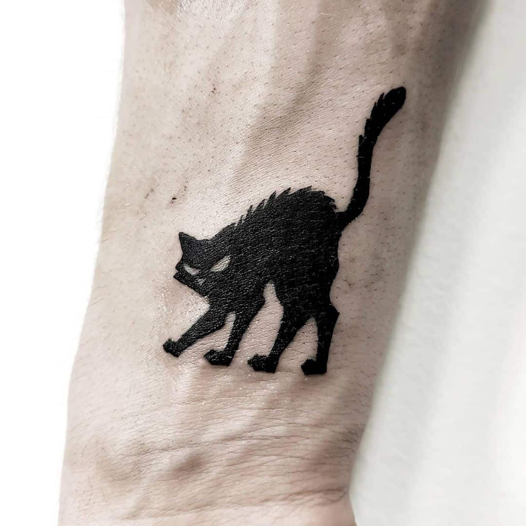 50+ Best Black Cat Tattoo Design Ideas (Meaning and Inspirations ...