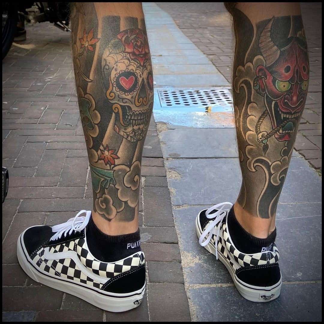 50+ Most Popular Leg Sleeve Tattoo Models in 2024 - Saved Tattoo