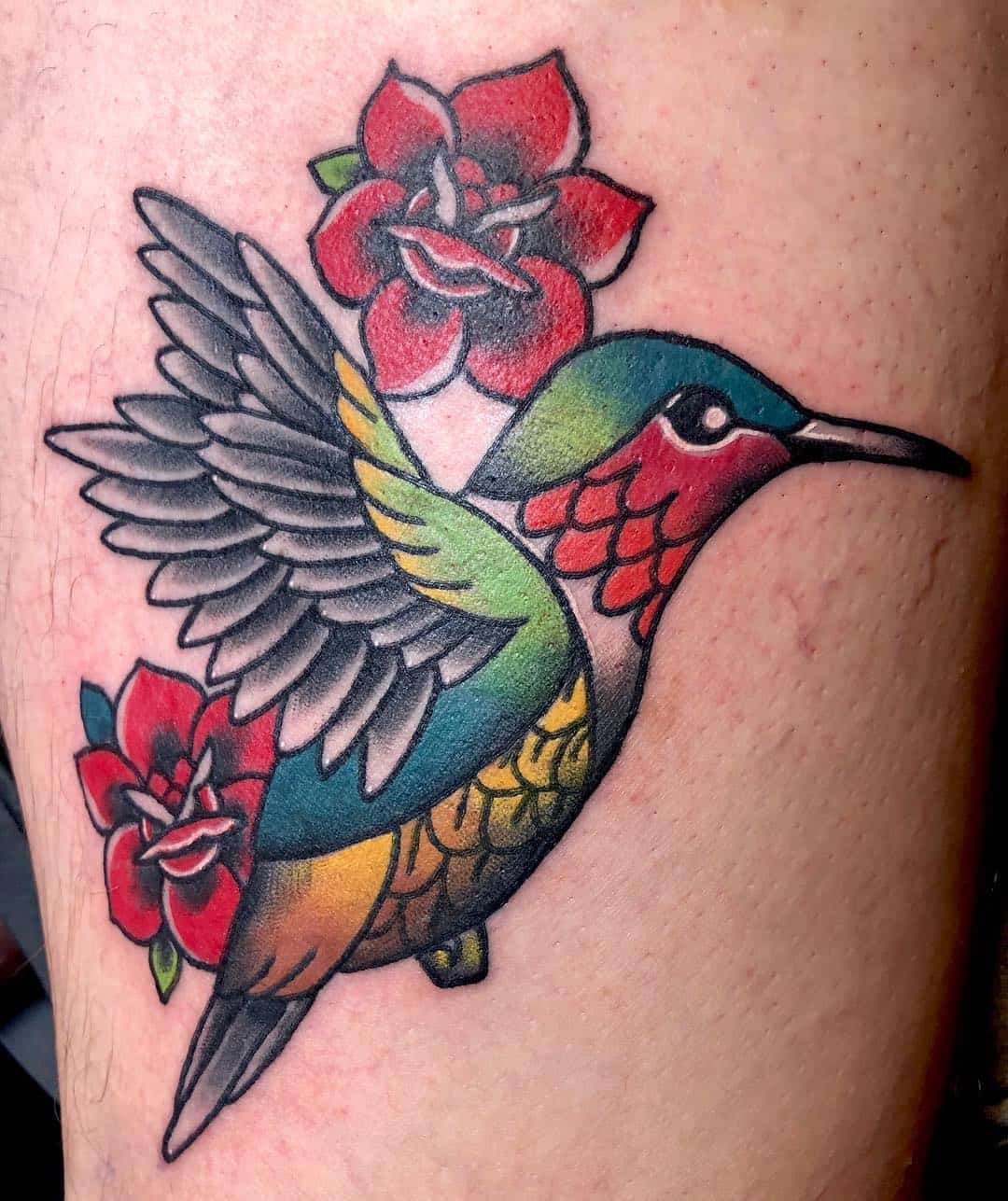 50+ Stunning Hummingbird Tattoo Design Ideas (and What They Mean ...