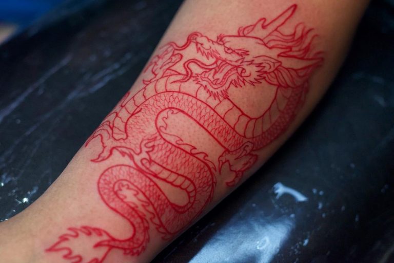 40+ Amazing Red Dragon Tattoo Design Ideas (2024 Updated) - Saved Tattoo